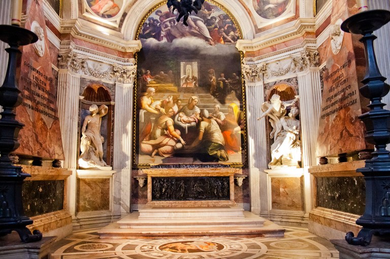 The Marvels of Chigi Chapel of Santa Maria del Popolo Church in Rome ...