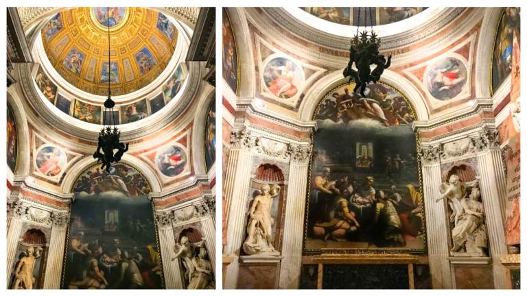The Marvels of Chigi Chapel of Santa Maria del Popolo Church in Rome ...